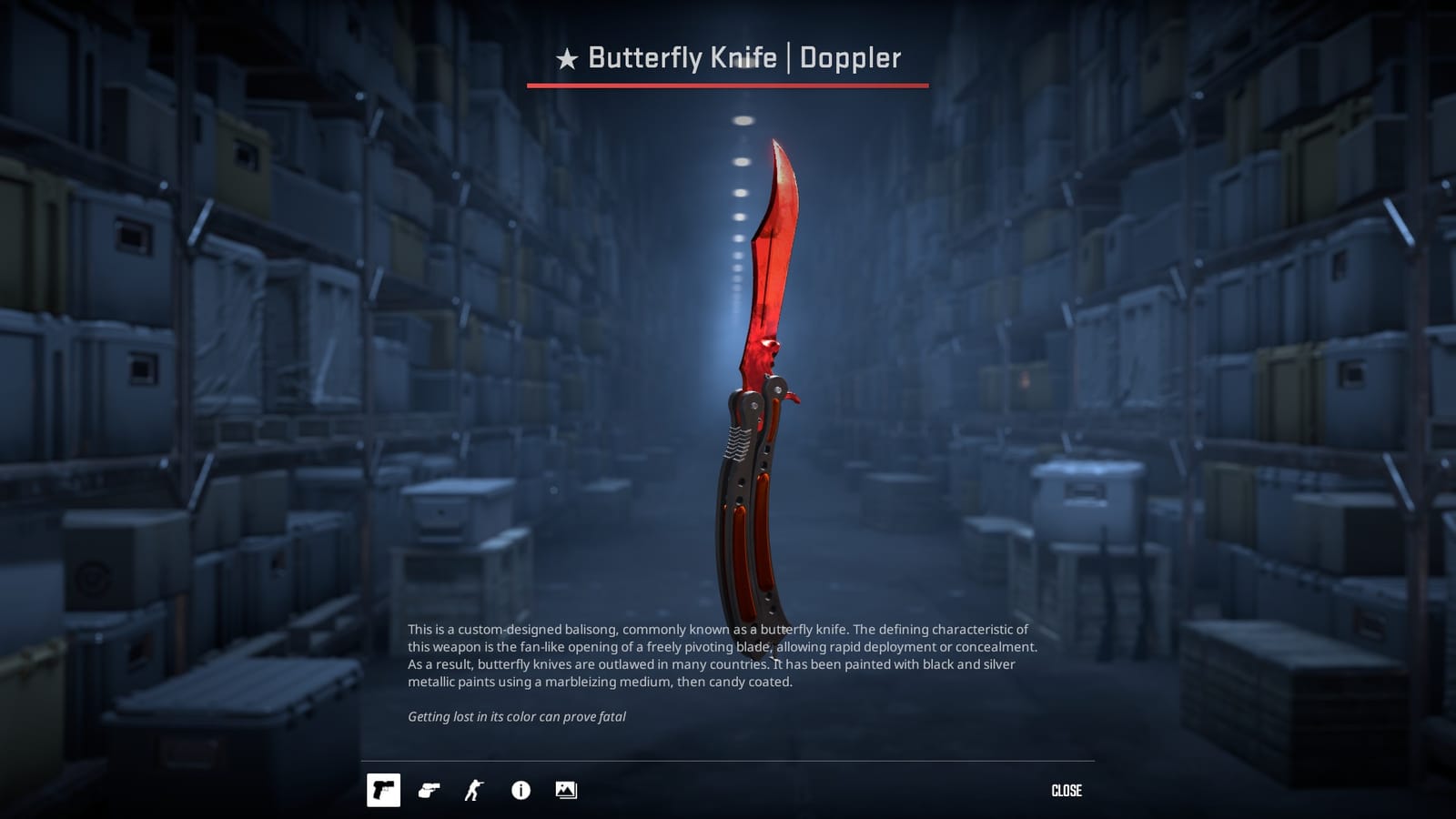 All Butterfly Knife Skins in CS2