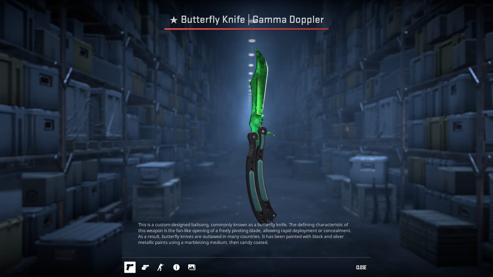 All Butterfly Knife Skins in CS2