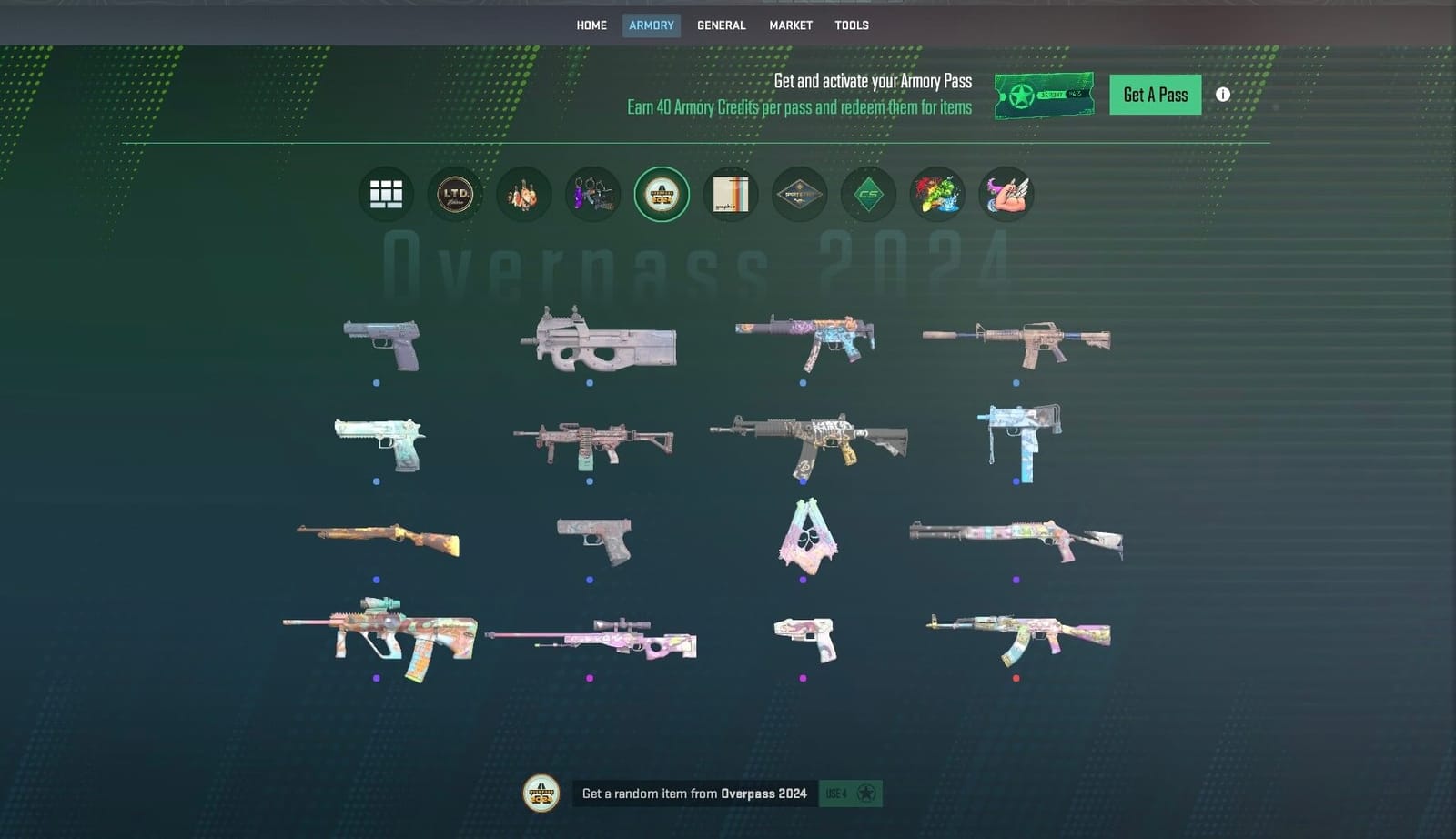 How does Armory Pass work?