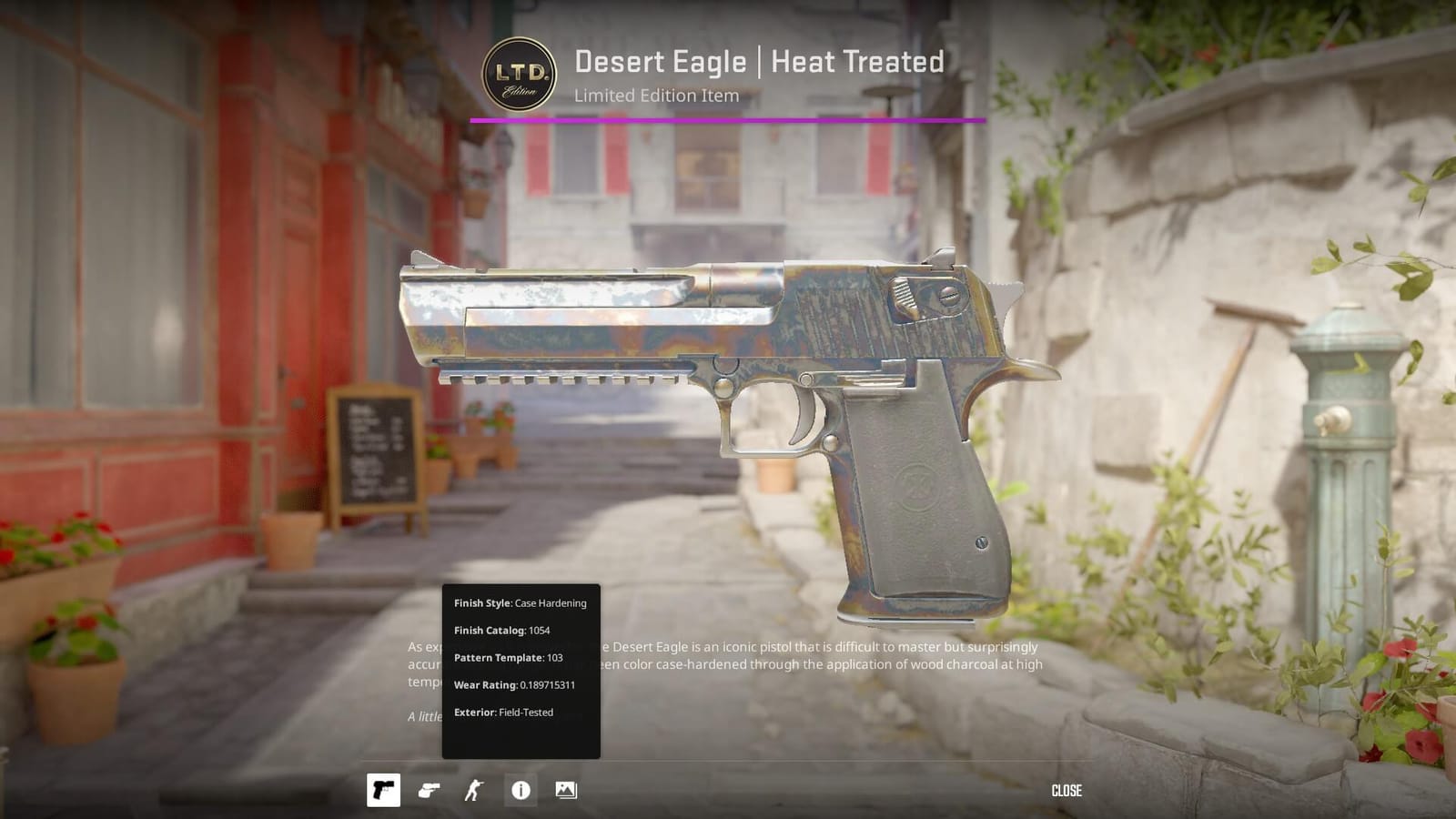 Desert Eagle Heat Treated Pattern Guide