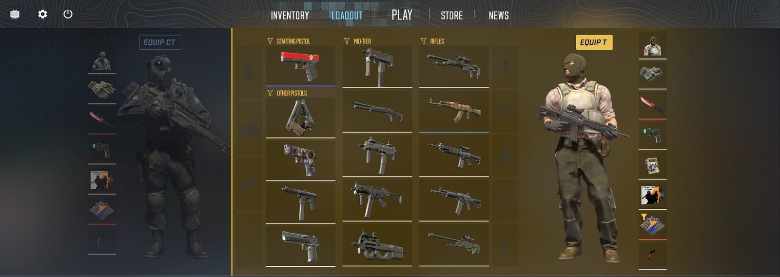 CS2 Weapon Loadout Guide 2025