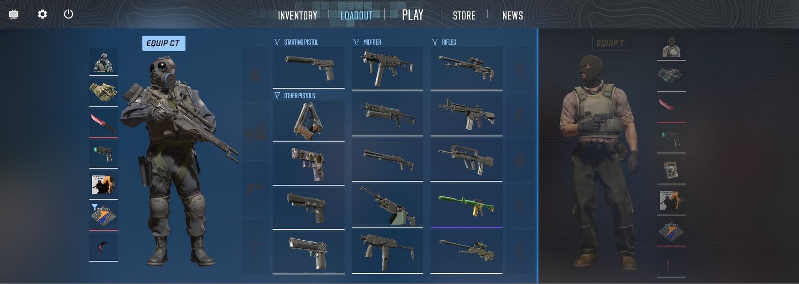 CS2 Weapon Loadout Guide 2025