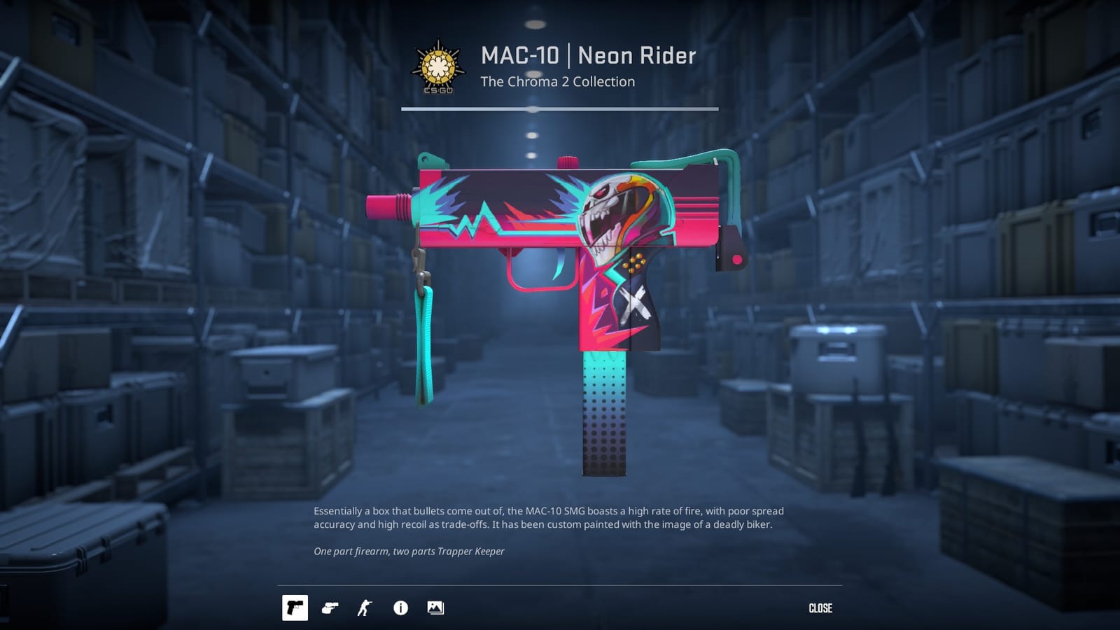 CS2 Skin Families: Neon Rider