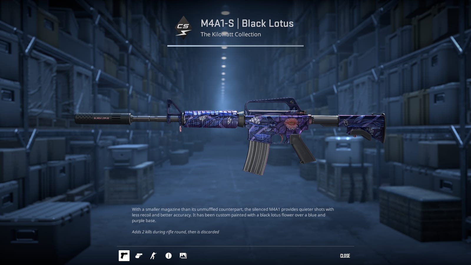 CS2 Skin Families: Black Lotus