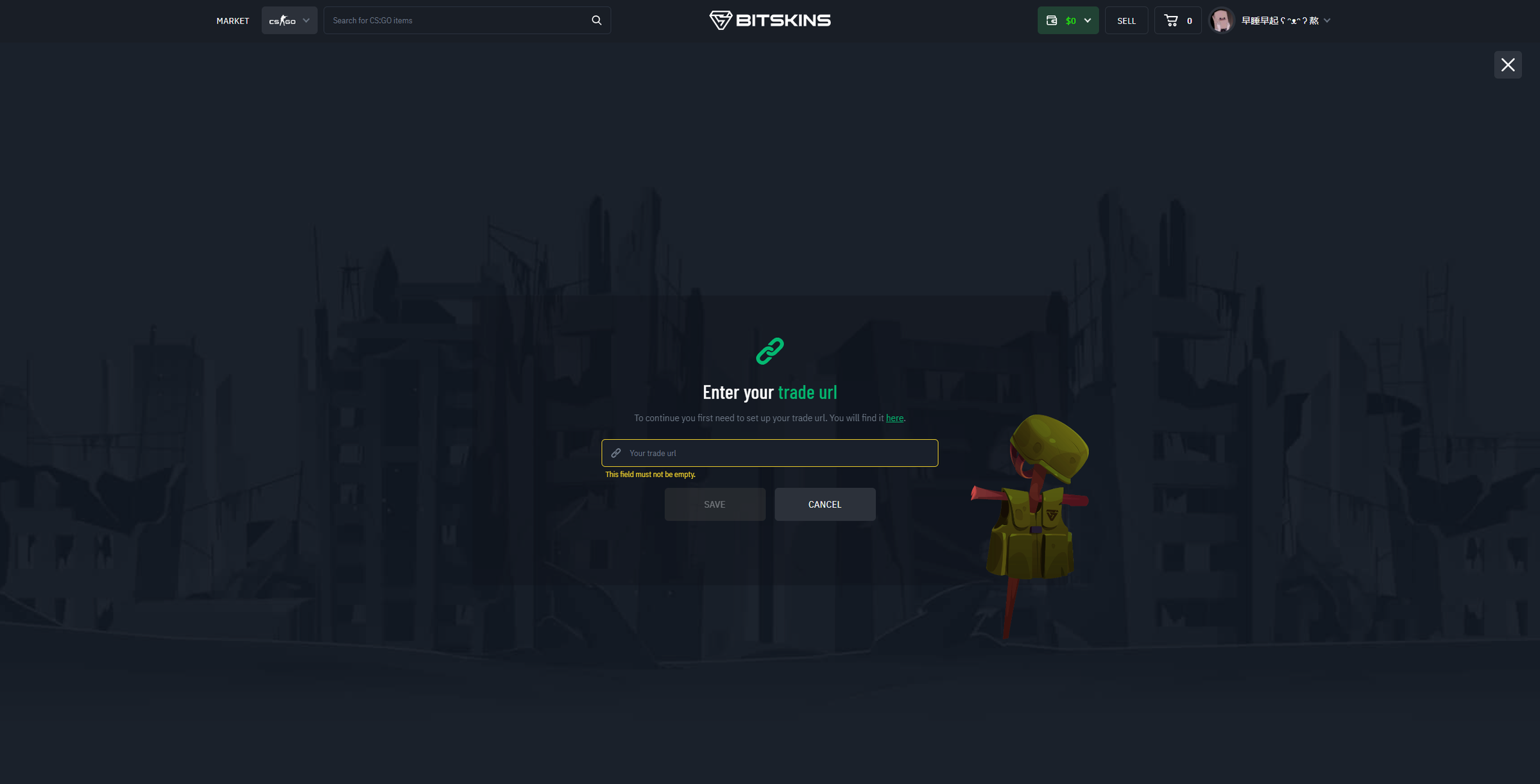 How To Buy and Sell Items on BitSkins 2.0