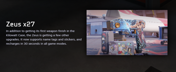 CS2 Update: New Case and Capsule, 5x Sticker Crafts, Arms Race, Zeus ...