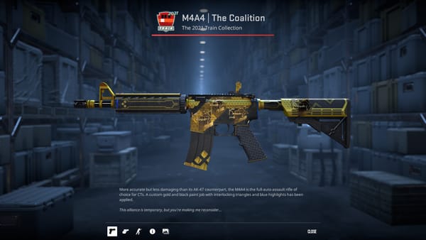 CS2 Sticker Craft 4x Harp of War (Holo) AK-47 Inheritance - 1/1