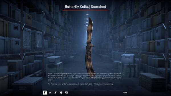 All Butterfly Knife Skins in CS2