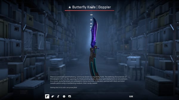 All Butterfly Knife Skins in CS2