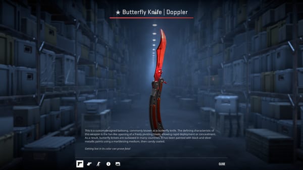All Butterfly Knife Skins in CS2
