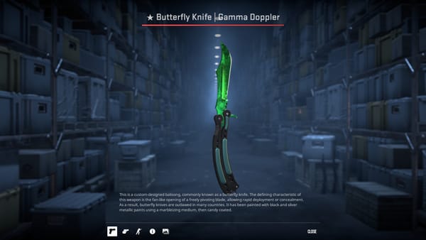 All Butterfly Knife Skins in CS2