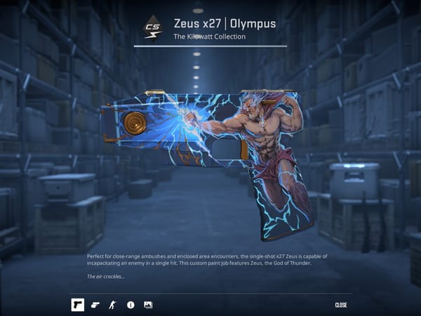 All Zeus Skins in CS2
