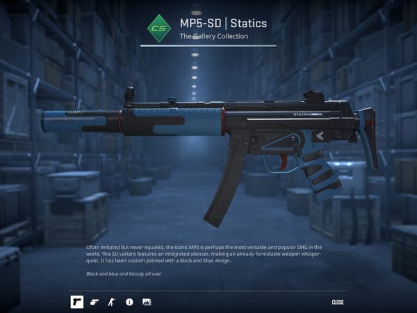Top 5 Cheap MP5-SD CS2 Skins