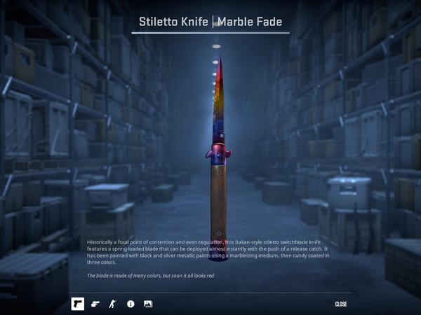 Top 5 Stiletto Knife Skins in CS2