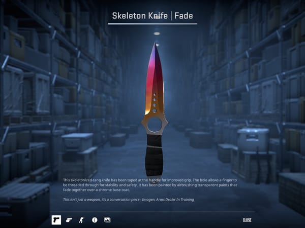 Top 5 Skeleton Knife Skins in CS2