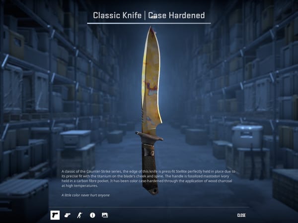 Top 5 Classic Knife Skins in CS2
