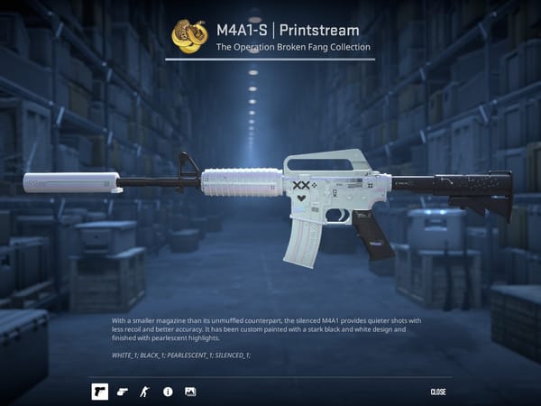 CS2 Skin Families: Printstream