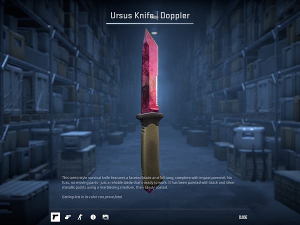 Top 5 Ursus Knife Skins in CS2