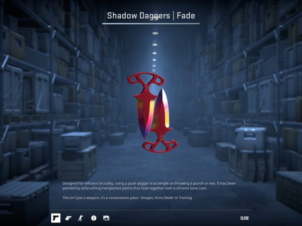 Top 5 Shadow Daggers Skins in CS2
