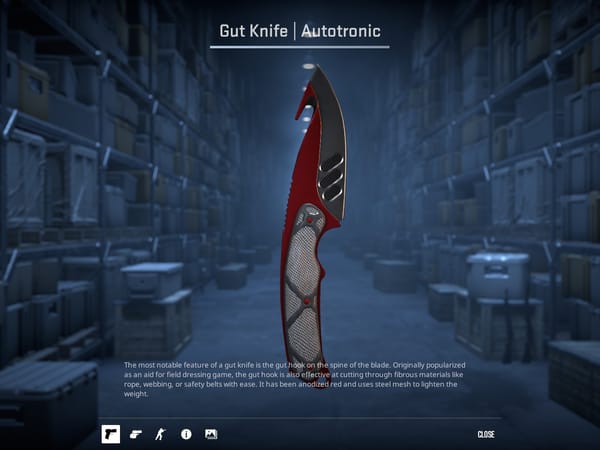 Top 5 Gut Knife Skins in CS2
